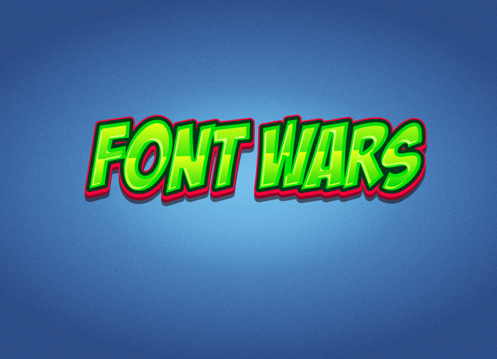 Font Wars Typing Game - TypingTyping
